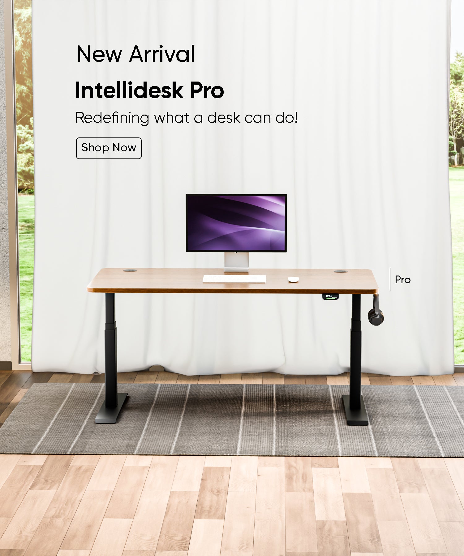 Premium Height Adjustable & Electric Standing Desks | Intellidesk